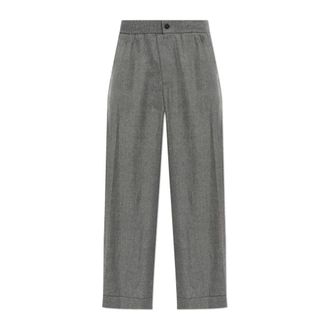 Giorgio Armani Hosen aus Schurwolle - - Trousers - Herren - Grau - S