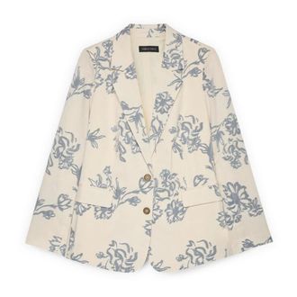 Fiorella Rubino Damen, Jacken, Beige, 4XLGr&ouml;&szlig;e