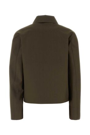 Fendi Logo Jacket - Green