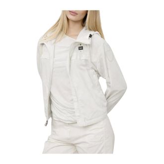Blauer Damen, Jacken, Wei&szlig;, LGr&ouml;&szlig;e