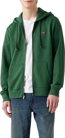 Levi's Herren The Original Hm Zip Up Sweatshirt, Dark Green, XL