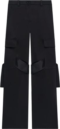 Courr&egrave;ges Klassische Hose - Schwarz