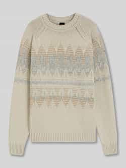 Boss Orange by Hugo Boss Relaxed Fit Strickpullover aus Woll-Mix Modell KAROMBO