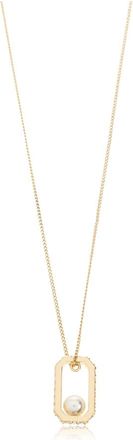 AllSaints Femme, Accessoires, Jaune, Taille: ONE Size Brass Necklace