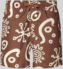 Only & Sons Badehose mit Allover-Muster Modell PRINT