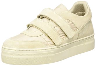 Selected SELECTED Damen SLFHAILEY Velcro Suede Trainer B Sneaker, Sandshell, 37 EU