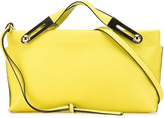 Loewe Hobo Bags - Small Leather Missy Satchel - Gr. unisize - in Gelb - f&uuml;r Damen