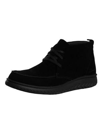 Clarks Premium Homme Relaxlite MOC Bottine Chukka, Black SDE, 42 EU