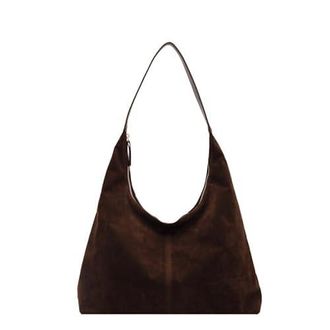 Generic BSLVWG Sac &agrave; bandouli&egrave;re en daim pour femme - Sac fourre-tout &agrave; bandouli&egrave;re - Sac &agrave; main dautomne sous les bras - Sac besace dhiver avec poign&eacute;e sur l
