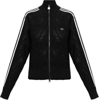 adidas Femme, Sweatshirts et sweats &agrave; capuche, Noir, Taille: 40 FR Firebird Tracktop