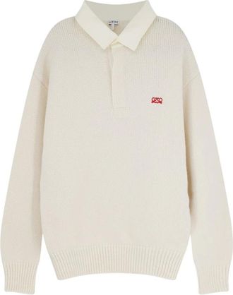 Loewe Pull Polo - Homme - Tops - Beige - Taille: M