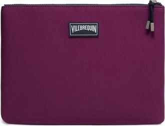 Vilebrequin Femme, Sacs, Violet, Taille: ONE Size Neoprene Pouch Turtle