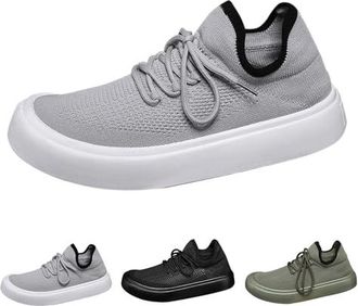 Generic Chaussures d&eacute;t&eacute; l&eacute;g&egrave;res pour homme - Chaussures &agrave; enfiler - Bout large - Respirantes - Chaussures de jogging souples - Chaussures de marche l&eacute;g&egrave;res - 
