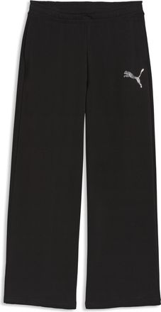 Puma Pantalon ample orn&eacute; &agrave; imprim&eacute;s Essentials Femme, Accessoires, Noir, XL