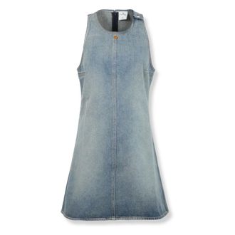 Courr&egrave;ges Damen, Kleider, Blau, SGr&ouml;&szlig;e