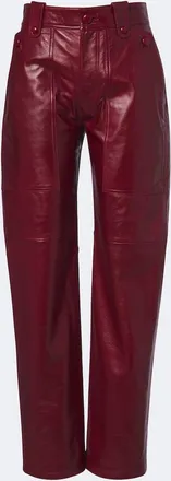 Isabel Marant Hose Valka aus Leder