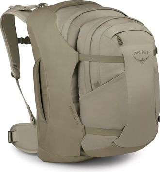 Osprey Farpoint 55L Herren-Reiserucksack, Handgep&auml;cktasche mit abnehmbarem Tagesrucksack, S&auml;gemehl
