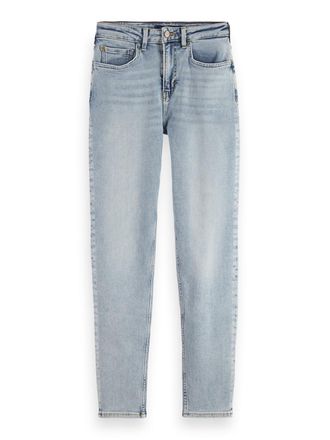Scotch & Soda Damen High Five Slim Jeans, Takedown Blue, 30-32