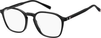 Tommy Hilfiger unisex, Accessoires, Noir, Taille: 52 MM Square Frame
