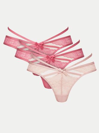 Hunkem&ouml;ller String-Set 301423 Rosa