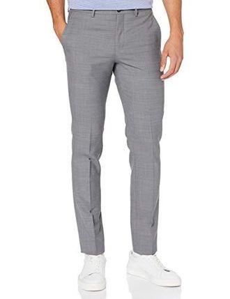 Jack & Jones JPRSOLARIS Pantalon de costume pour homme Coupe super slim, Gris clair chin&eacute;, 50