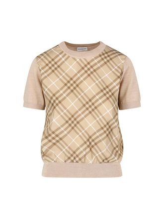 Burberry Wool And Silk Sweater