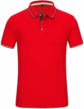 Generic Polos Femme Manches Courtes Unis Golf Polo T-Shirts UK Dames Col &agrave; Revers S&eacute;chage Rapide Gym Sport Hauts L&eacute;gers Confortables &Eacute;vacuation Humidit&eacute; Tee S