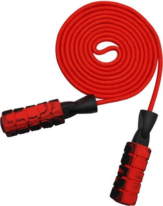 Cabilock YARNOW Duplex Kugellager Springseil 8mm Rot Gewichtetes Trainingsseil f&uuml;r Erwachsene und Sch&uuml;ler Fitness Workout Seil f&uuml;r Ausdauer und Kalorienverbren