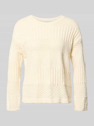 Pepe Jeans London Boxy Fit Strickpullover aus reiner Baumwolle Modell ALAYA