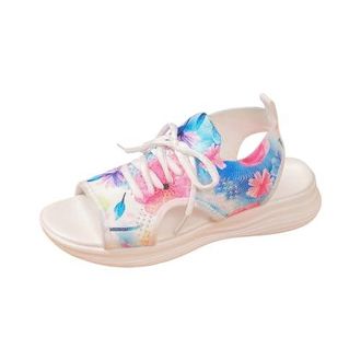 Generic Sandales Femme &eacute;t&eacute; Confortable Bout Ouvert Orthop&eacute;dique Chaussures Respirantes Antid&eacute;rapant D&eacute;Contract&eacute;Es Sandales Boho de Plage Leger Platform Sandal