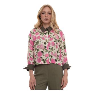 Liu Jo Soft Shirt - - Blouses & Shirts - Damen - Mehrfarbig - 2XL