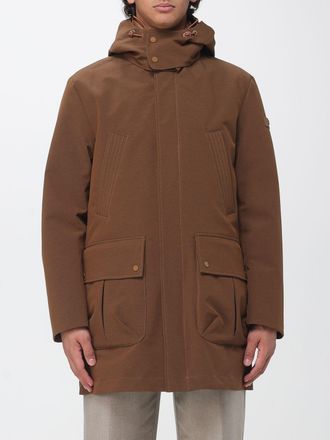 Peuterey Parka Mans en tissu technique avec plastron et capuche amovible