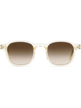 Saint Laurent Eyewear lunettes de soleil &agrave; monture carr&eacute;e - Jaune