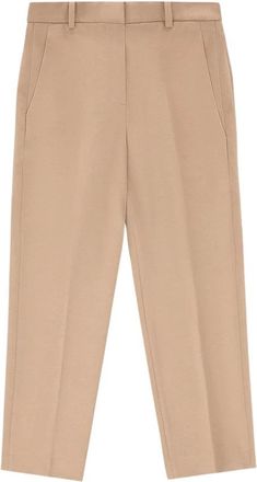 Circolo 1901 Femme, Pantalons, Beige, Taille: 38 FR Cropped Pantalons