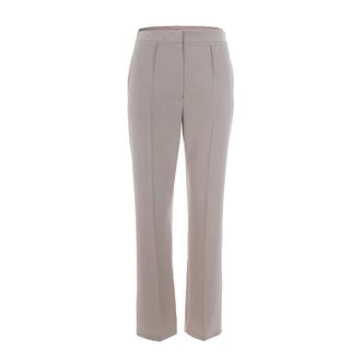 Patrizia Pepe Femme, Pantalons, Gris, Taille: 36 FR Wide Pantalons