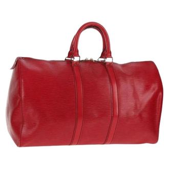 Louis Vuitton unisex, Pre-owned, Rouge, Taille: ONE Size Sac Week-end Pre-owned