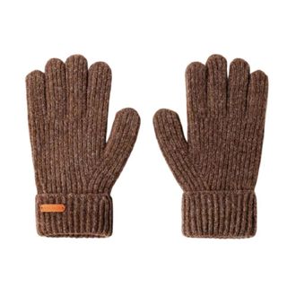 Pepe Jeans London Rippstrick-Handschuhe - - Accessories - Damen - Braun - ONE SIZE