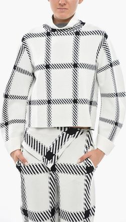 Stella McCartney Langarm-Pullover LUMBERJACK Mit Rollkragen Und Karo-Muster Stella McCartney