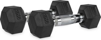 VirtuFit Hexa Kurzhantel Dumbbell Set - 2 x 2 kg