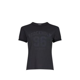 Acne Studios T-shirt &agrave; logo imprim&eacute; en coton