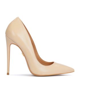 Kazar Zeitlose Stilettos aus beigem Leder - - Shoes - Damen - Beige - 37 EU
