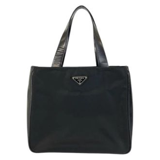 Prada Pre-owned Nylon Tote Bag - - Pre-owned - Damen - Schwarzk - ONE SIZE
