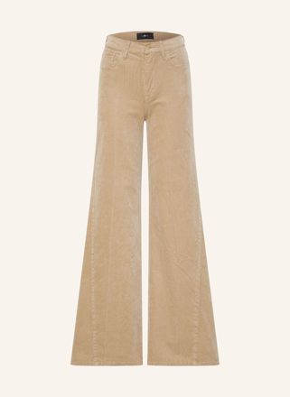 7 For All Mankind Cordhose Lotta beige