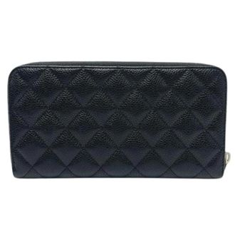 Chanel Pre-owned Long wallet (bi-fold) - - Pre-owned - Damen - Schwarzk - ONE SIZE
