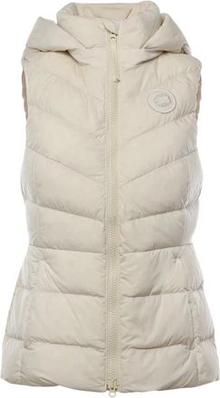 Canada Goose Femme, Vestes, Beige, Taille: 42 FR Veste sans Manches &agrave; Capuche