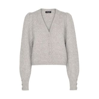 Bruuns Bazaar Cardigans - Femme - Pulls - Gris - Taille: 38 FR