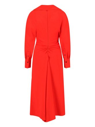 Victoria Beckham Womens Dresses Red Viscose