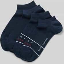 Tommy Hilfiger Sneaker-Socken aus Baumwoll-Mix im 4er-Pack