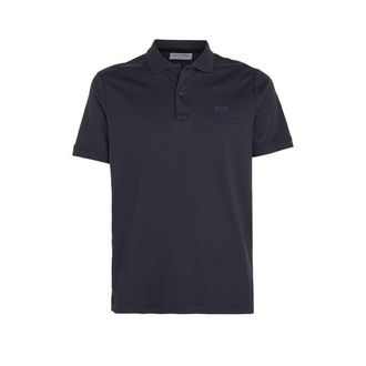 Calvin Klein Baumwoll Polo in Blau