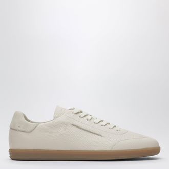 Ermenegildo Zegna Sneaker 232 wei&szlig; aus Leder